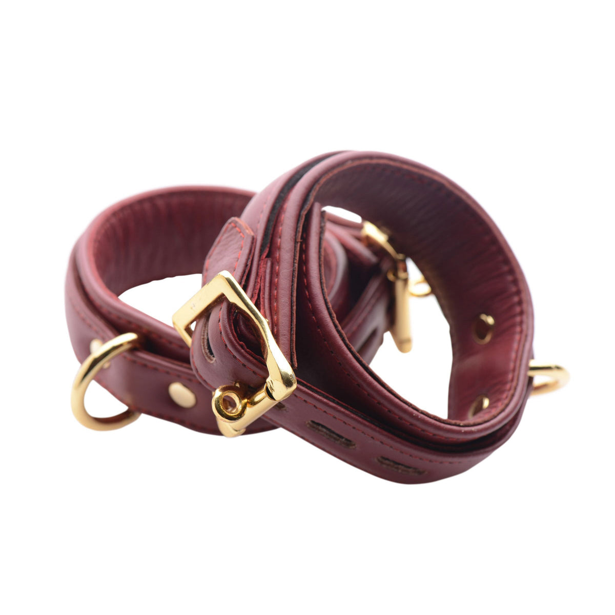 Strict Leather Luxury Locking Ankle Cuffs | HotCherry.com